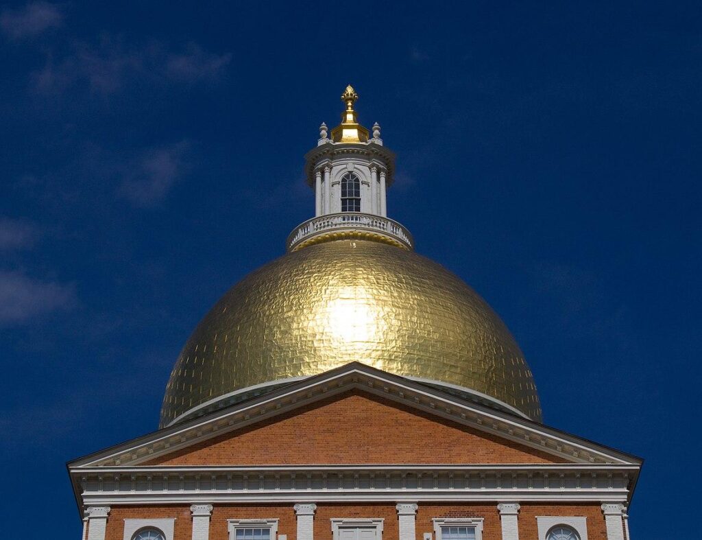 Massachusetts State House: History of Its Iconic Golden Dome - Boston ...